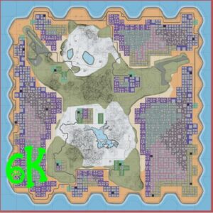 Fluffy Pandamonium 6K-10K Map Banksy V4 – 7 Days to Die Mods
