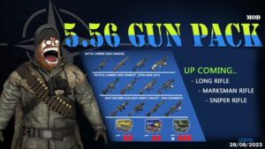 5.56 Gun Pack (1.5/3) – 7 Days to Die Mods